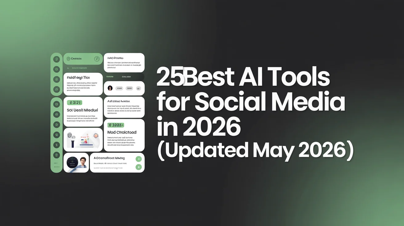 25 Best AI Tools for Social Media in 2026 (Updated)
